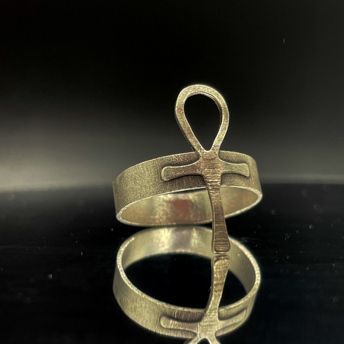 Anubis Ankh of Life Egyptian Mythology Ring Kings of Alchemy